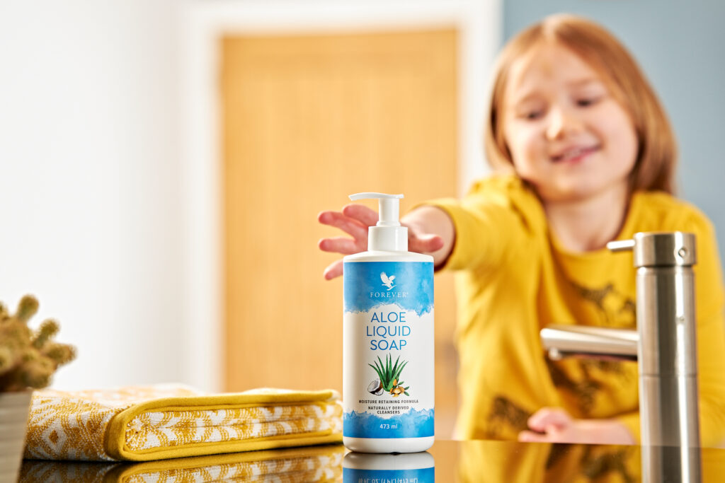 Flydende Sæbe Aloe Liquid Soap - TILBUD Køb 5 og få 1 GRATIS